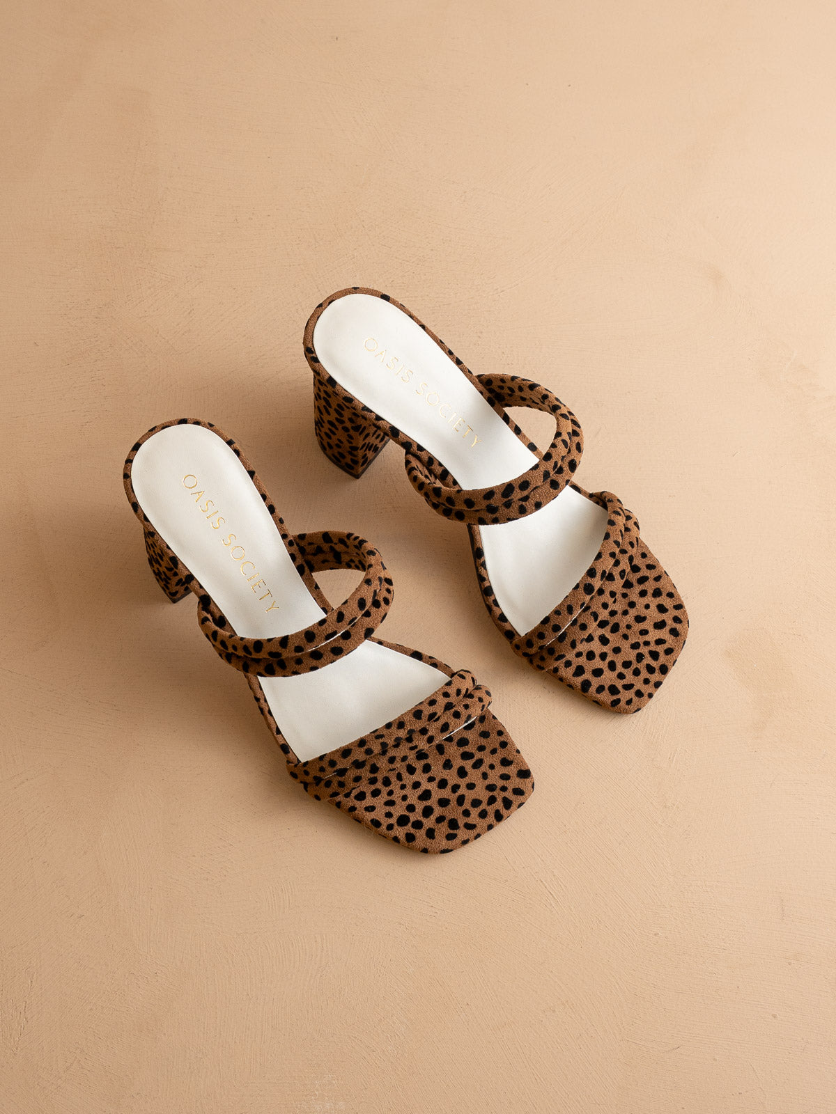 The Angela | Dark Cheetah Strappy Aligator Block Heel – Oasis Society x ...