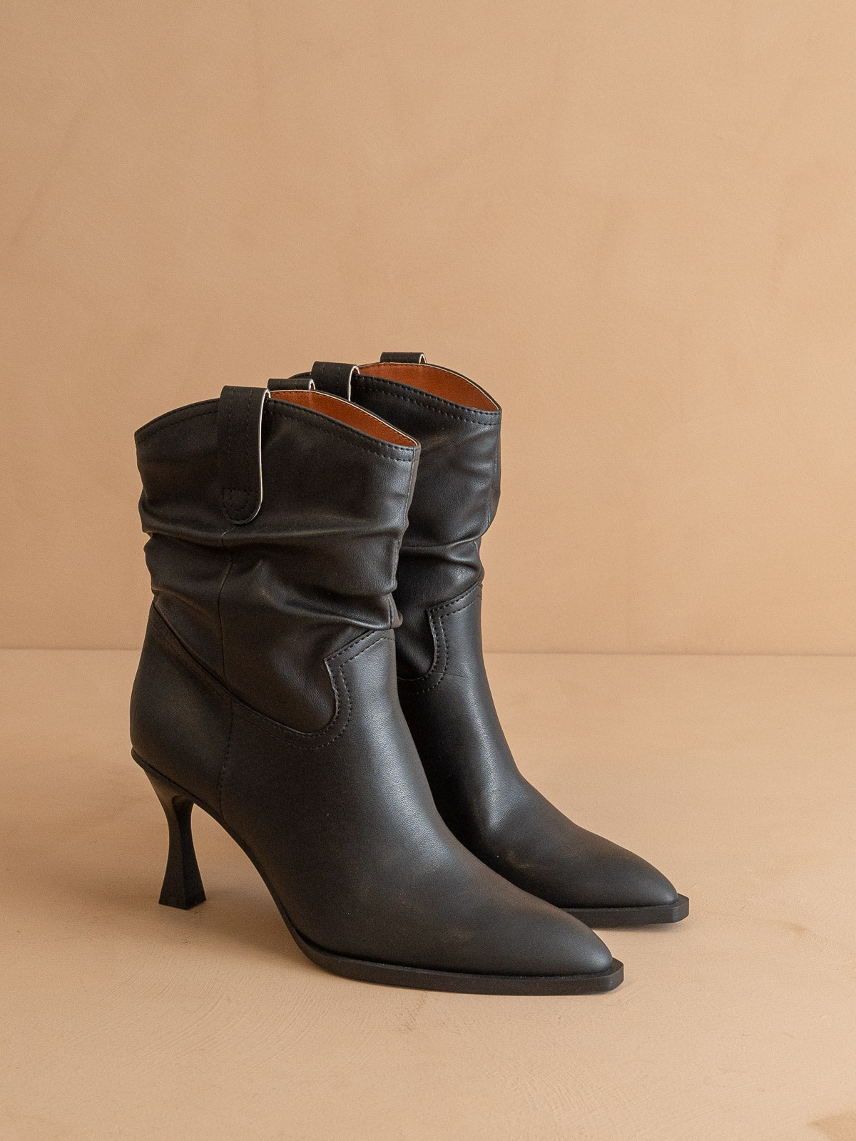 The Riga | Black Western Inspired Slouch Boots – Oasis Society x Free ...