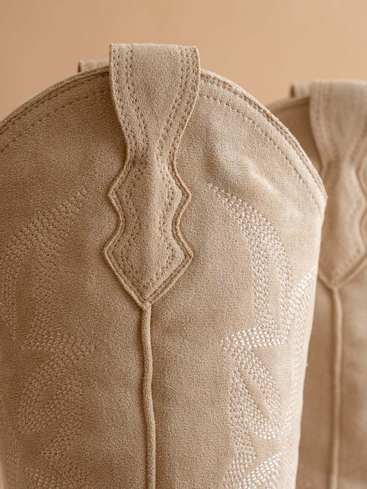 The Sahara | Cream Suede Western Cowboy Boot – Oasis Society x Free ...